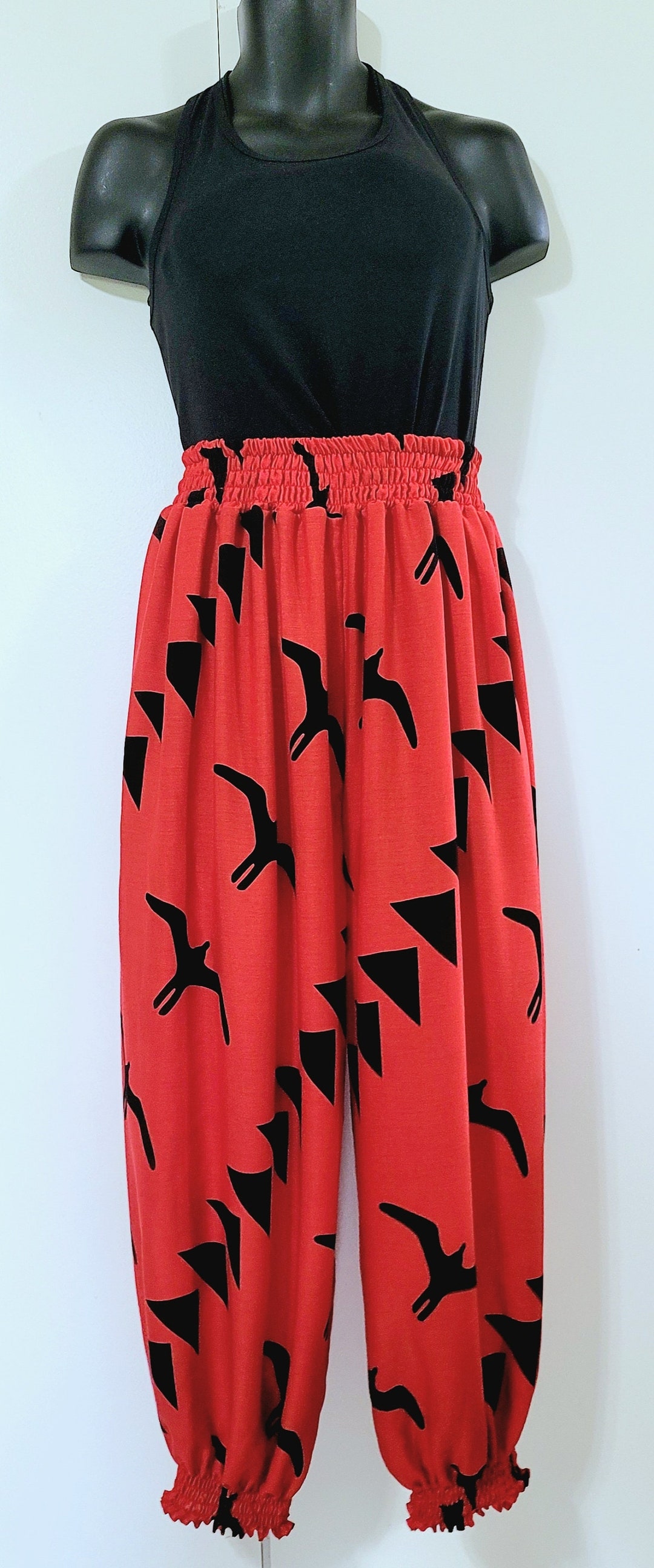 Hawaiian Aloha Wear Jogger Pants - Etsy