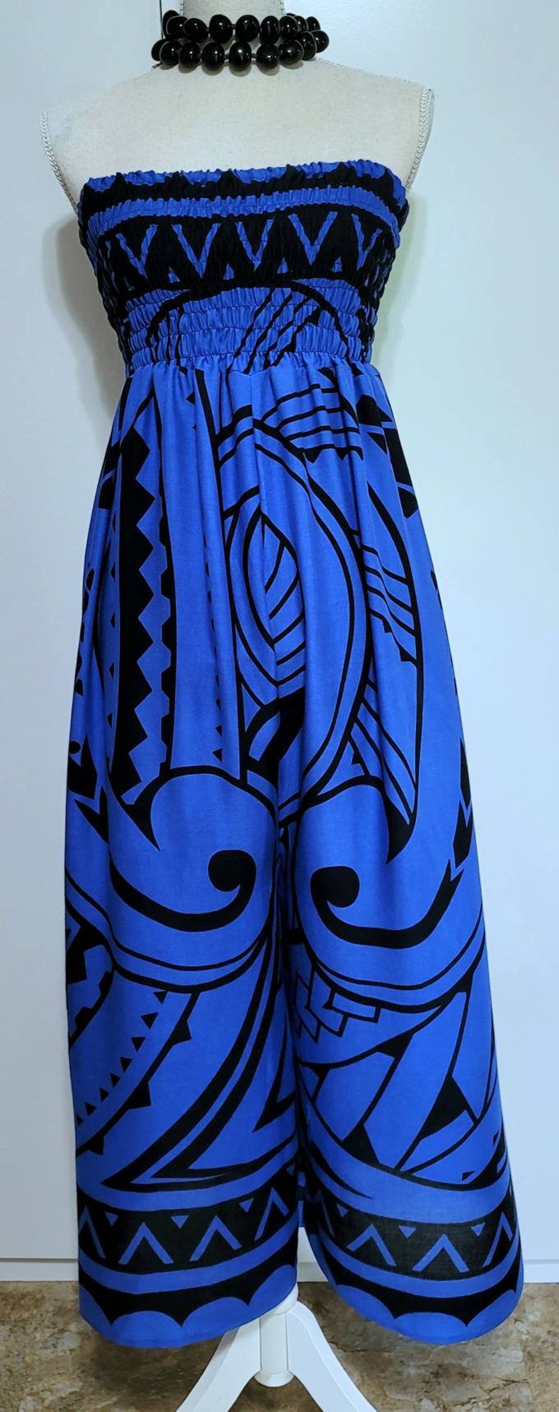 Hawaiian Aloha Wear. Tube Top Romper/jumpsuit - Etsy