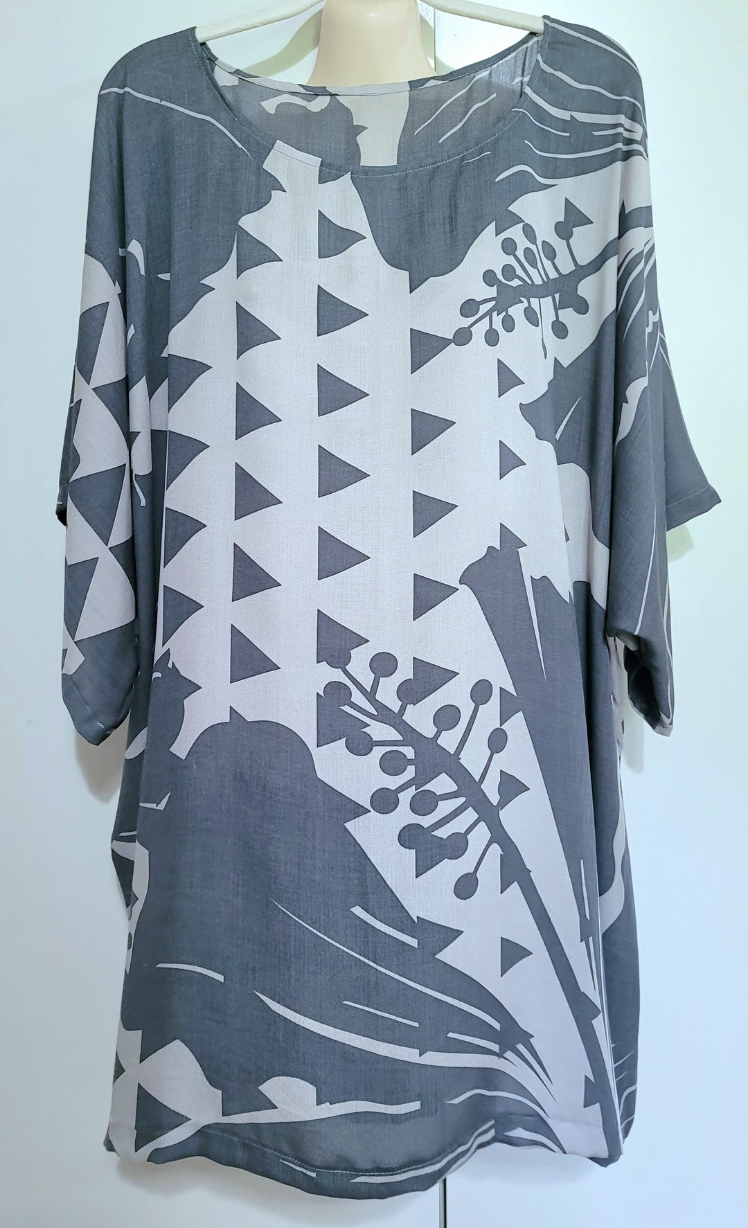 Hawaiian Aloha Wear Tunic Top/short Dress - Etsy