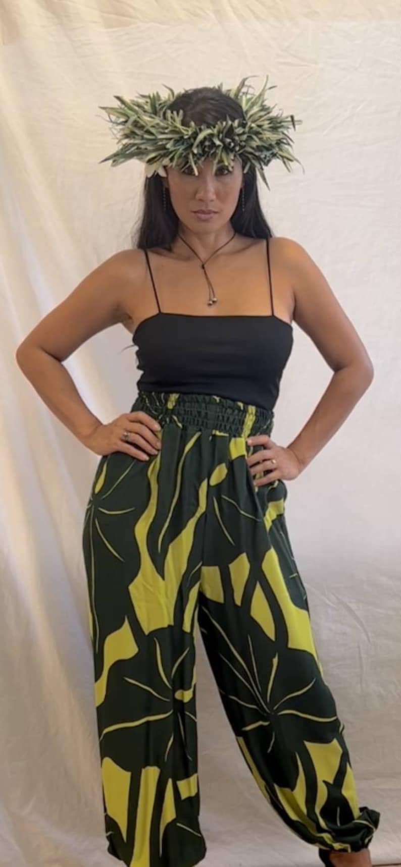 Hawaiian Aloha Wear Jogger Pants - Etsy