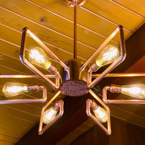 Copper Lighting - Etsy