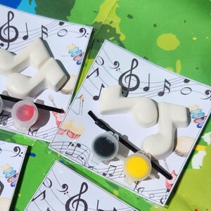 Music Paint Your Own Kits | DIY Kids Craft | Birthday Party Favor ...