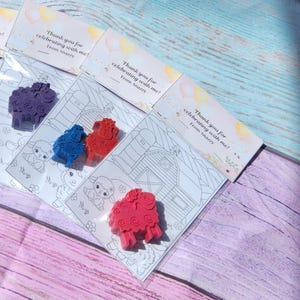 Lamb Themed Coloring Party Favors , Personalized Crayons, Lamb Crayons ...