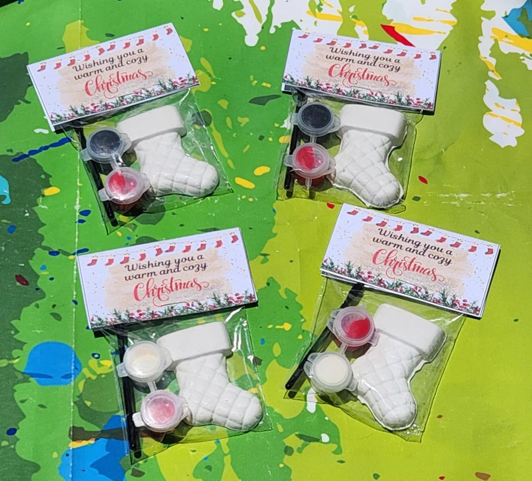 Christmas Stocking Paint Kits for Kids – Holiday DIY Craft – Christmas ...