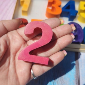 Jumbo Crayon Numbers, One Through Nine , Party Favors, Crayon Names ...