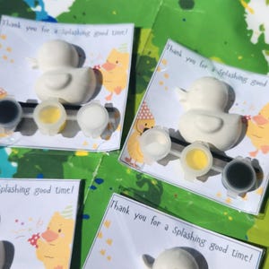 Duck Paint Kit – Ducky Party Favors – Splashing by Thank You Gift ...