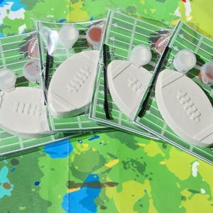 Football Paint Your Own Kit | Party Favors | Birthday Party Activity ...