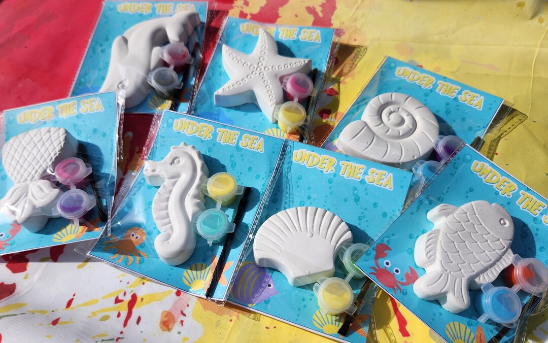 Ocean Themed Paint Kits L Kids Art L DIY Painting L Under the Sea ...