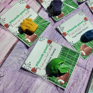 Football-themed Crayon Party Favors – Perfect for Birthday Goodie Bags ...