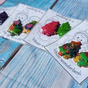 Penguin Crayons and Coloring Sheet Kit Christmas Crayons Christmas ...