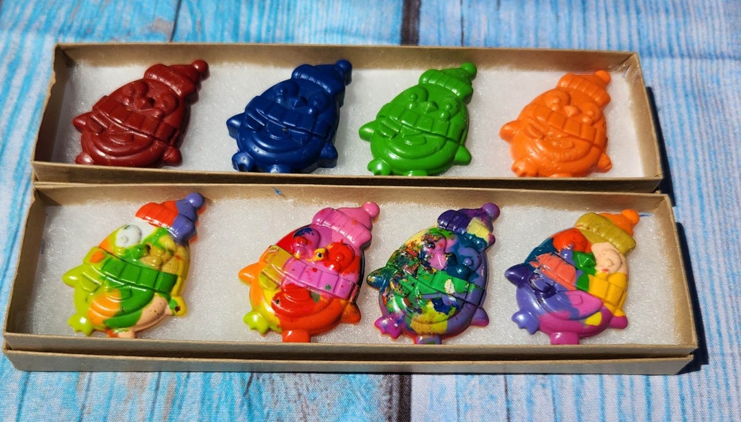 Penguin Crayons Box Set - Etsy