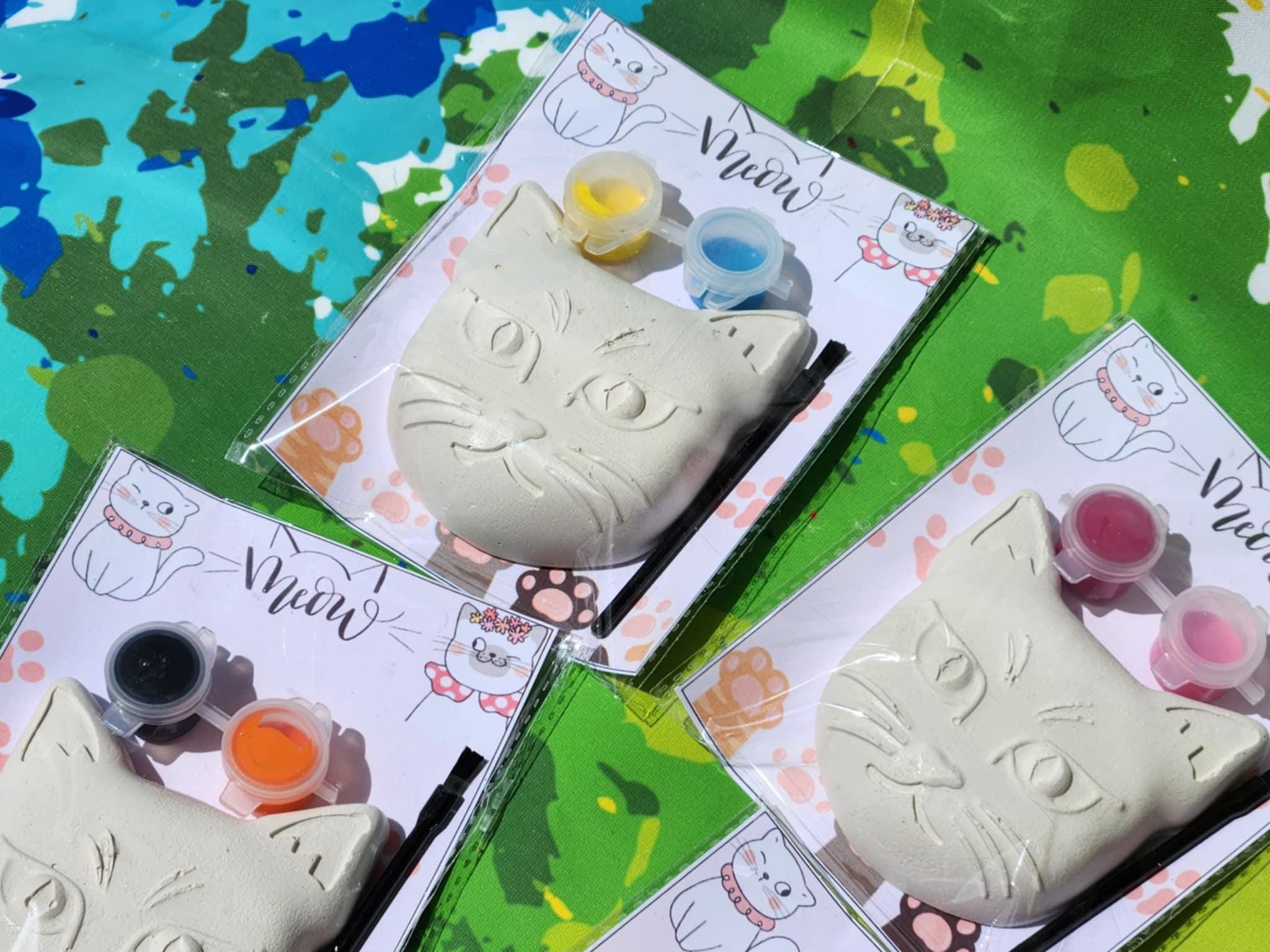Kitty Cat Paint Kit: DIY Kids Craft, Party Favor - Etsy