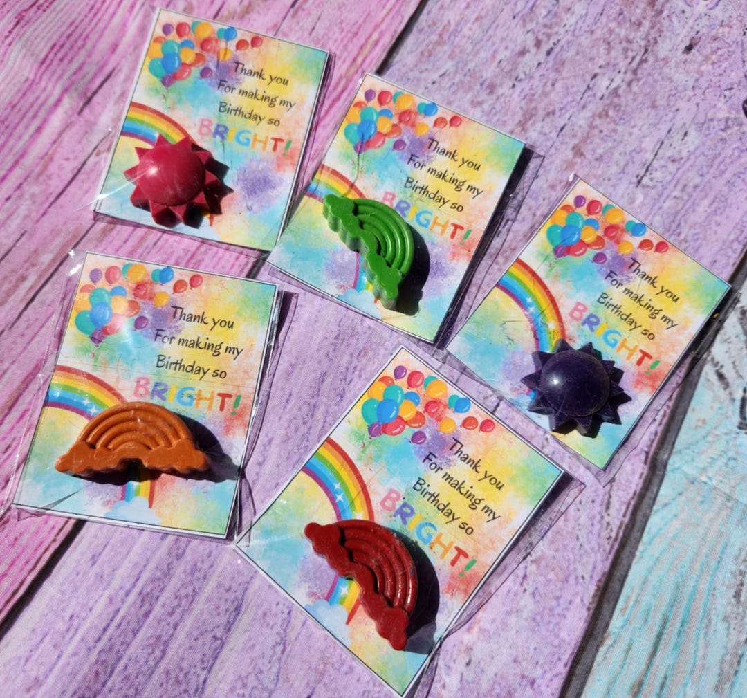 Kits de coloriage pour cadeau de fête arc-en-ciel Mini crayons de ...