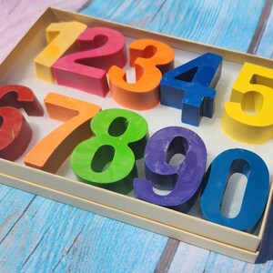 Jumbo Crayon Numbers, One Through Nine , Party Favors, Crayon Names ...