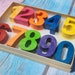 Jumbo Crayon Numbers, One Through Nine , Party Favors, Crayon Names ...
