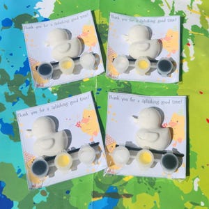 Duck Paint Kit – Ducky Party Favors – Splashing by Thank You Gift ...
