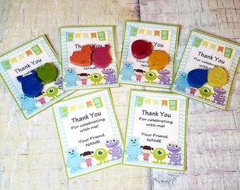Monster Inc Thank You Cards - Etsy