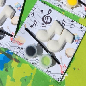 Music Paint Your Own Kits | DIY Kids Craft | Birthday Party Favor ...