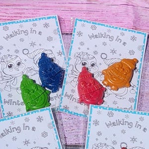 Penguin Crayon and Coloring Kit – Christmas Party Favors for Kids ...