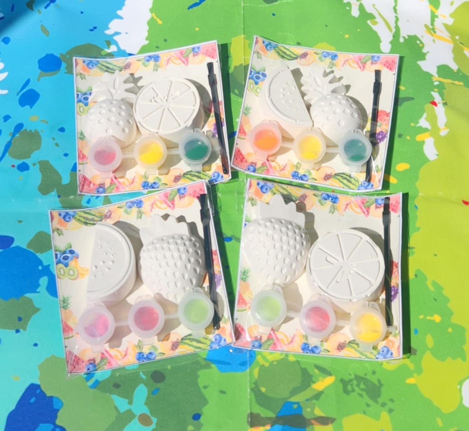 Twotti Fruitti Paint Plaster Kits | DIY Kids Art | Birthday Party ...