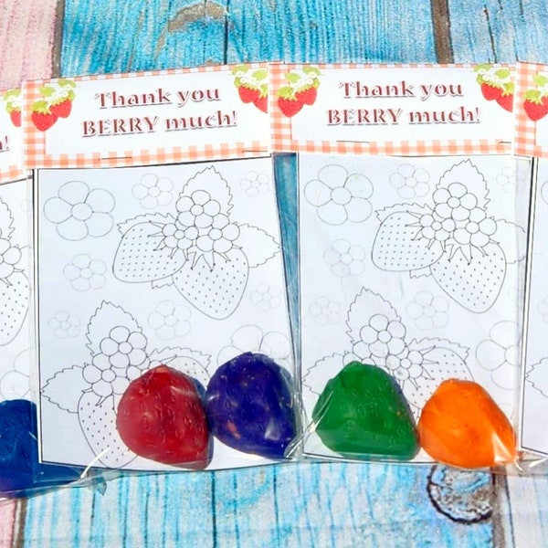 Strawberry Favors - Etsy