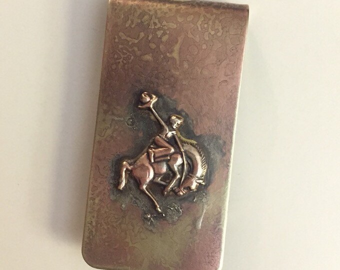 Cowboy Money Clip for Men - Etsy