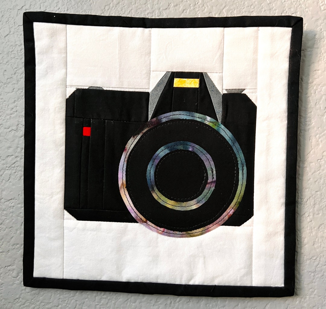 Camera FPP Pattern, Camera Sewing Pattern, Camera Foundation Paper ...