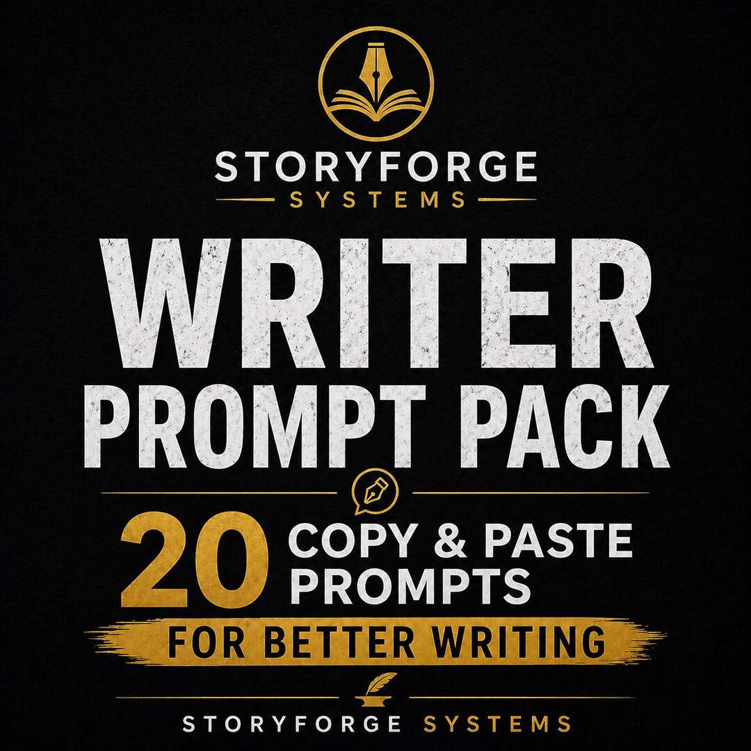 Writing Prompts for Authors | 20 Chatgpt Prompts for Writers | Writing ...