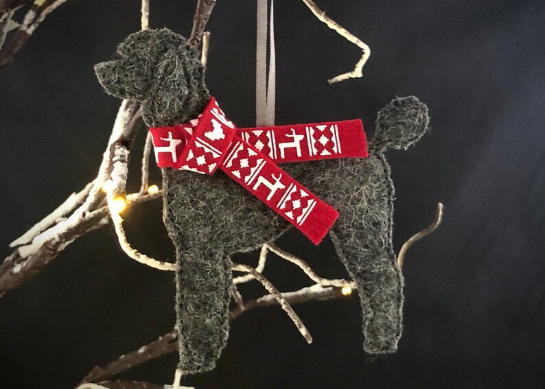 Personalised Poodle Dog DecorationChristmas decoration tree | Etsy