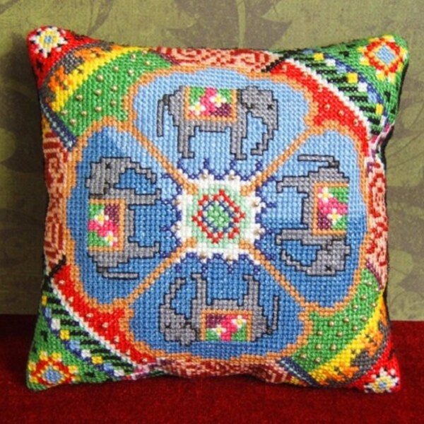 Indian Cross Stitch - Etsy