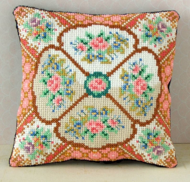 Sunday Floral Counted Cross Stitch Kit, Sheena Rogers Designs - Etsy ...