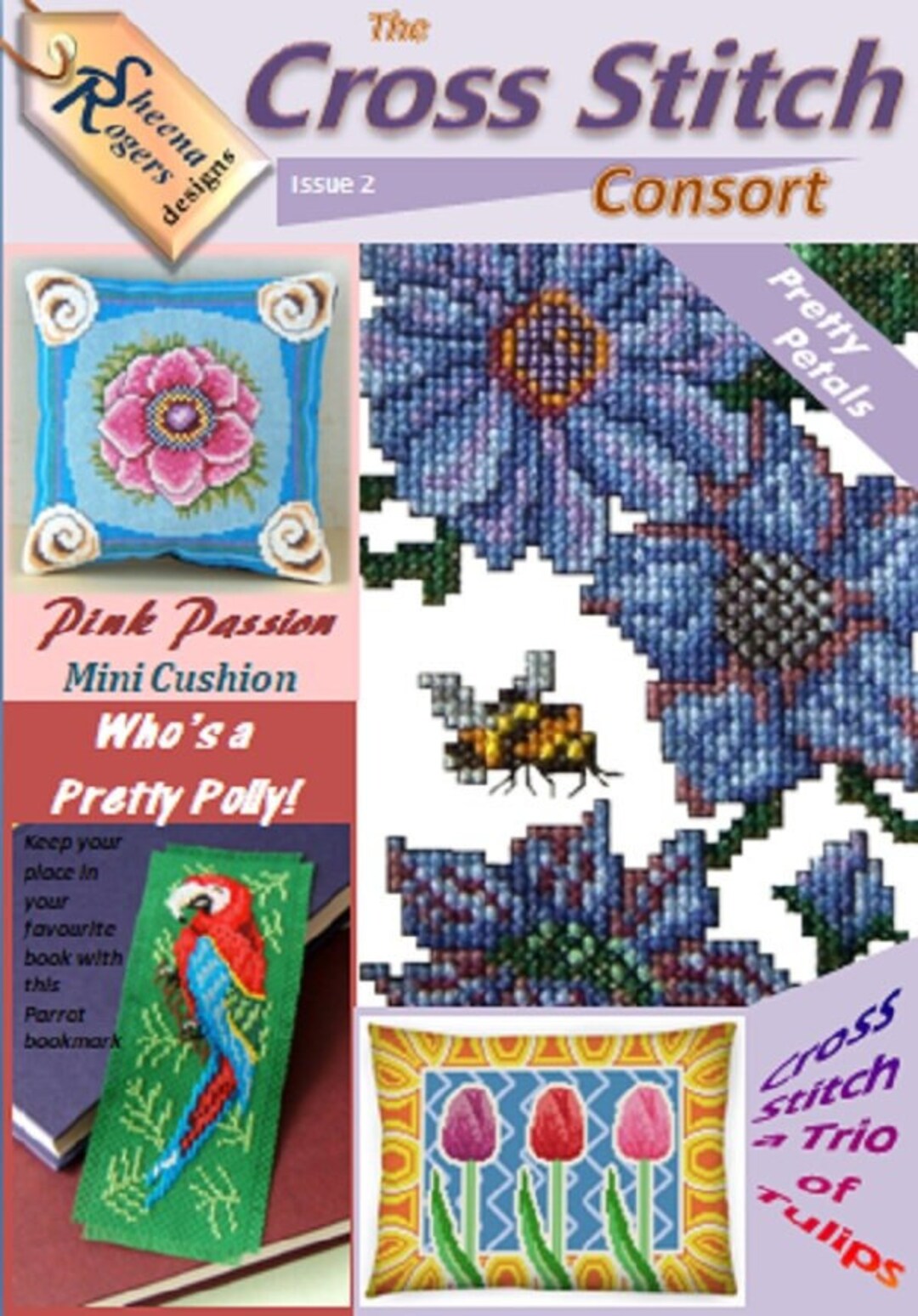 Cross Stitch Consort Issue 2 PDF Charts, Sheena Rogers Designs - Etsy
