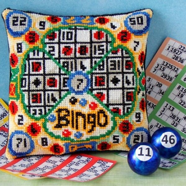 Bingo Cushions - Etsy