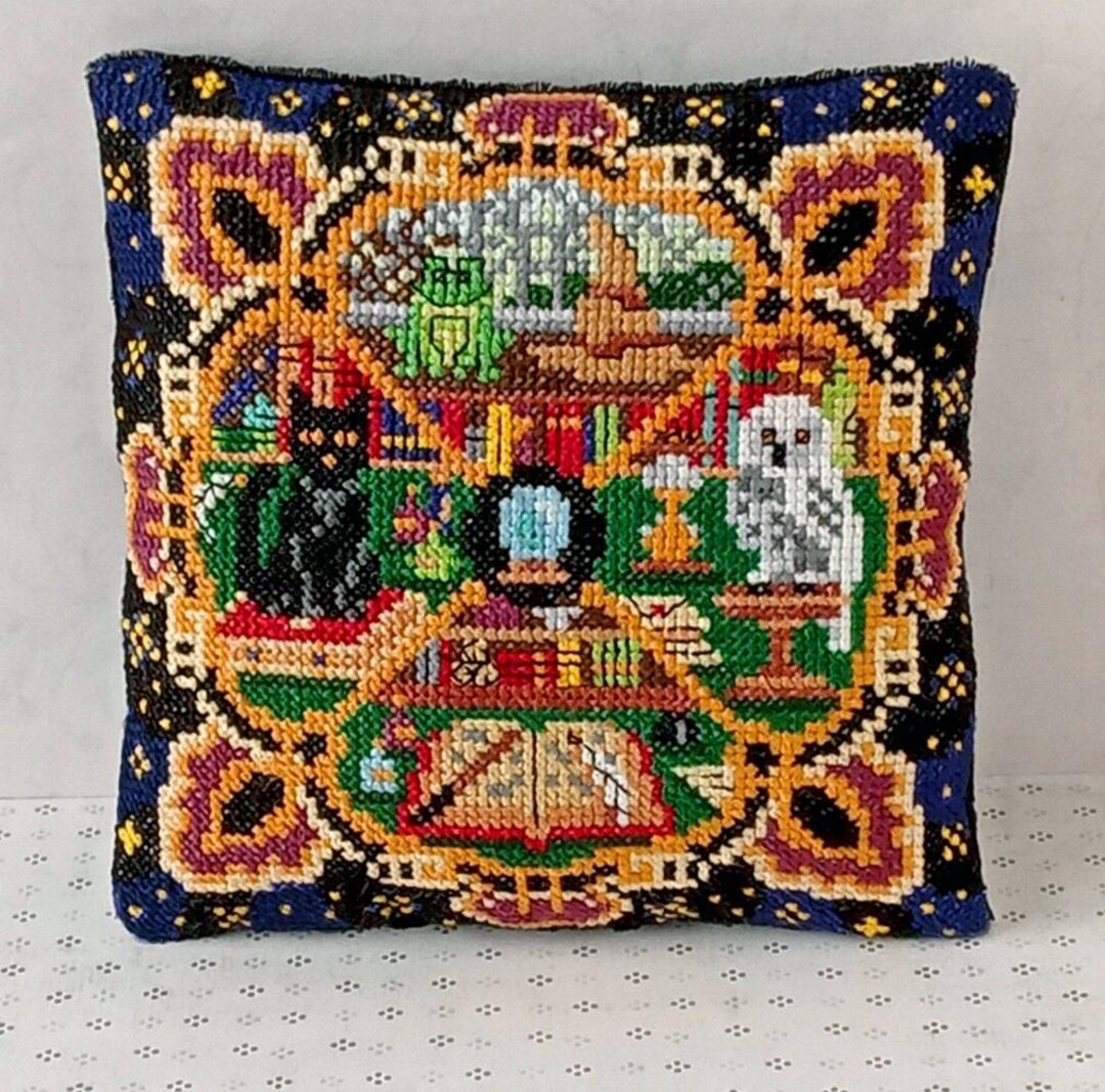 A Touch of Magic Counted Cross Stitch Mini Cushion Kit, Sheena Rogers ...