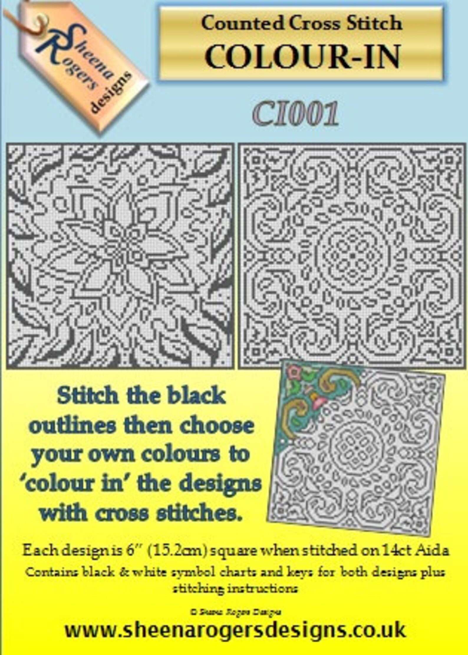 Colouring in With Cross Stitch PDF Charts | Etsy