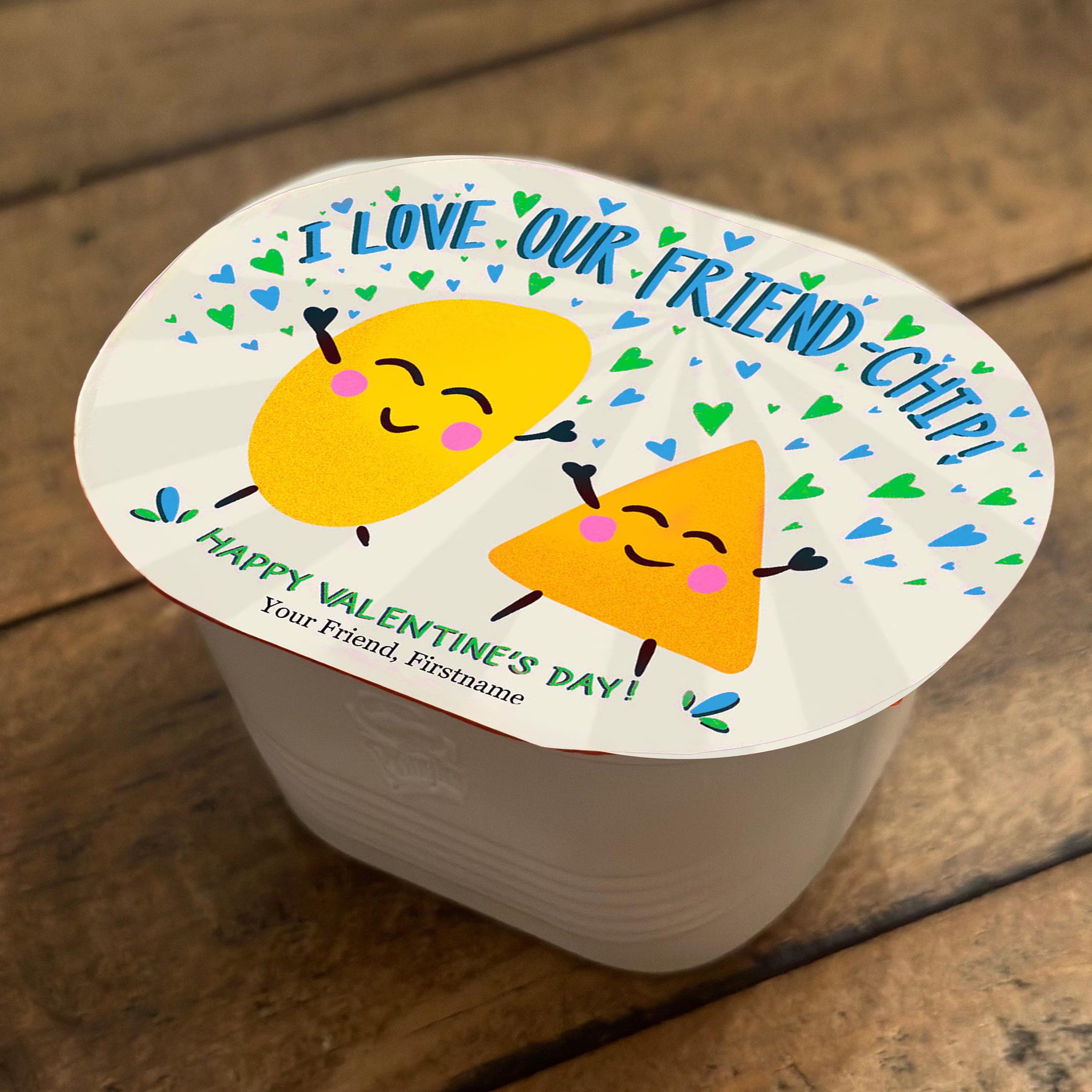 Instant Editable and Printable Template for Valentine's Day Pringles ...