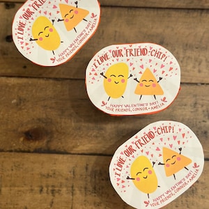 Custom Printable: Valentine's Day I Love Our Friend-chip Pringles Snack ...