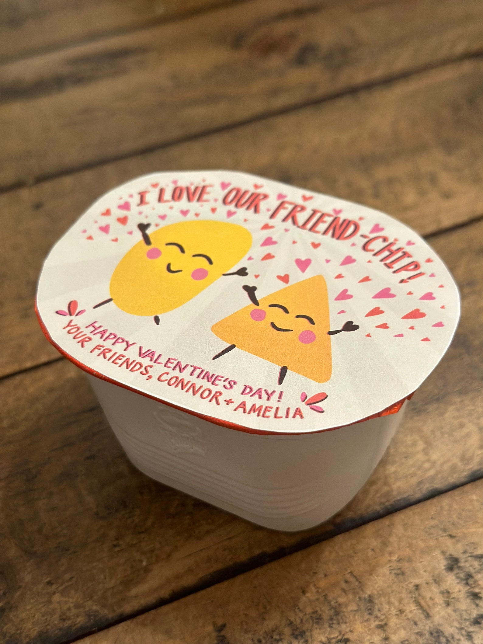 Custom Printable: Valentine's Day I Love Our Friend-chip Pringles Snack ...