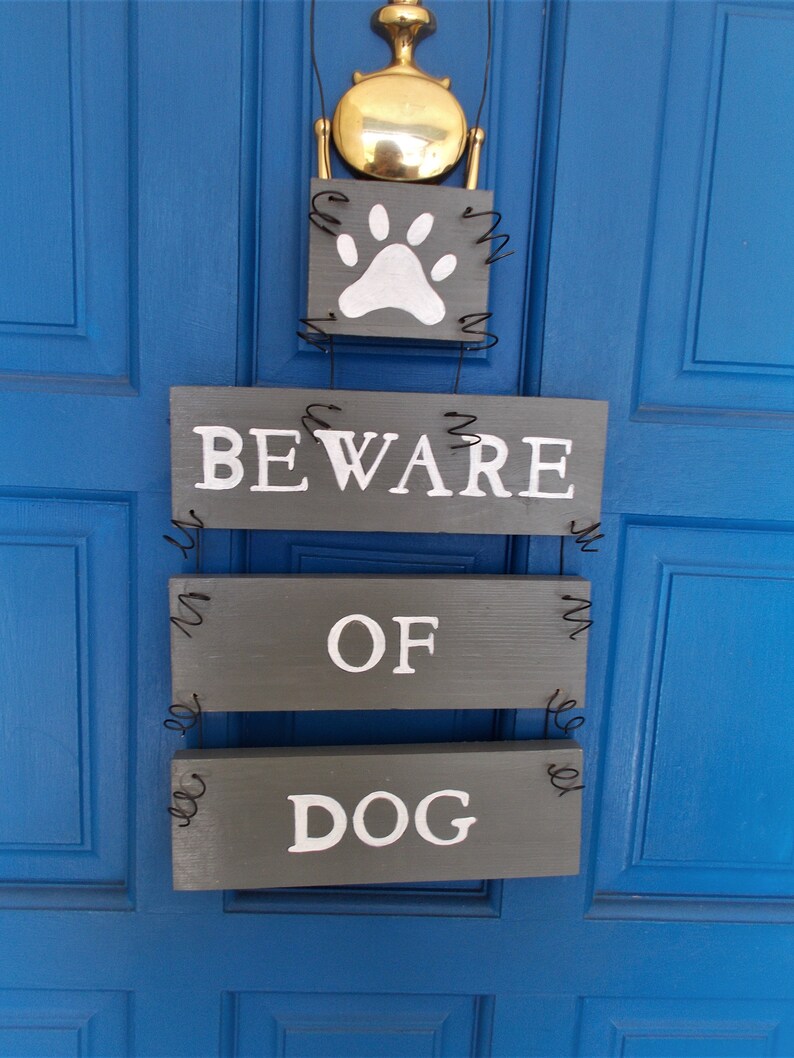 Beware of Dog Beware of Dogs Beware of Dog Poop Sign Yard | Etsy