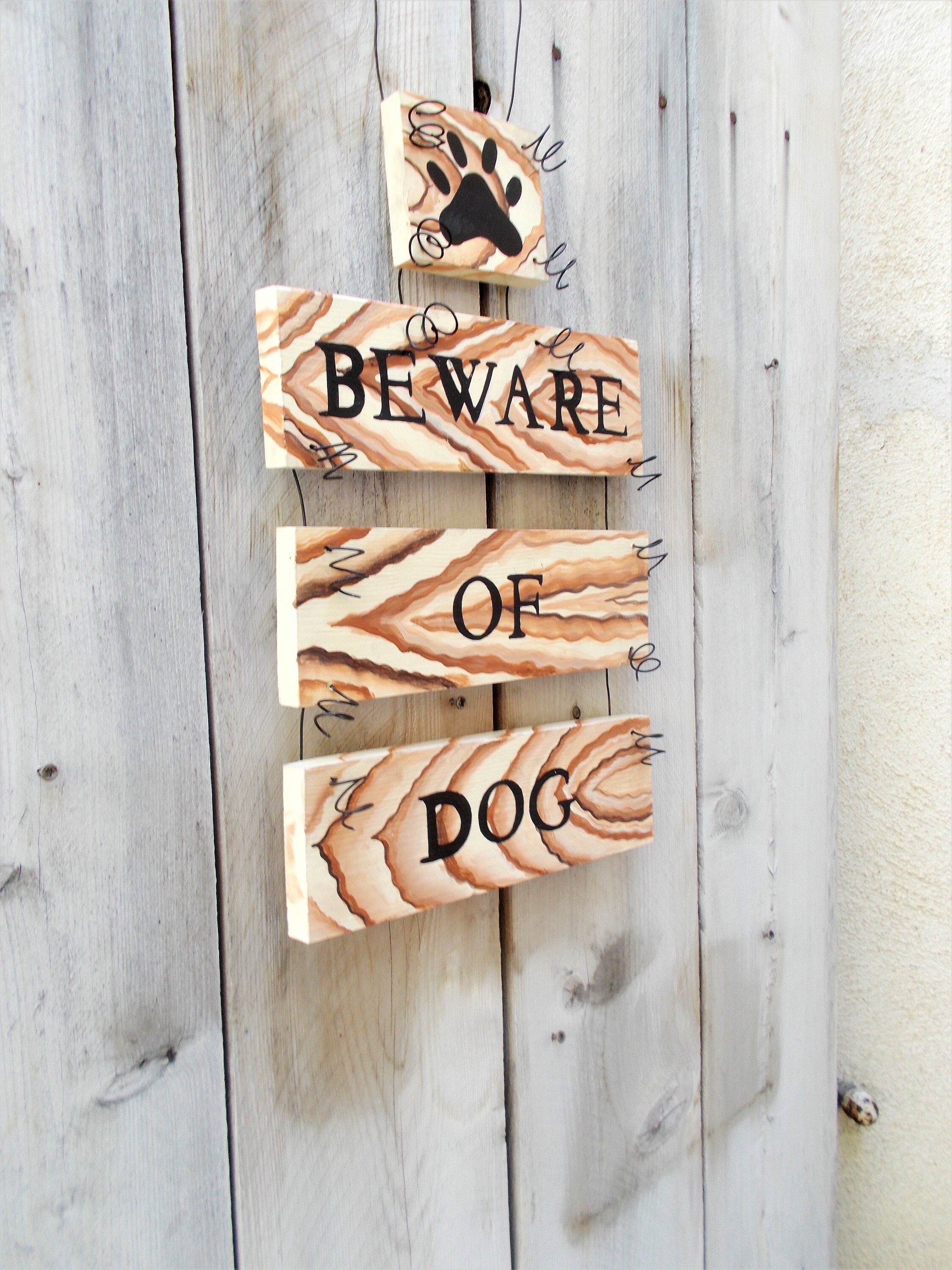 Beware of Dog Beware of Dogs Beware of Dog Poop Sign Yard | Etsy