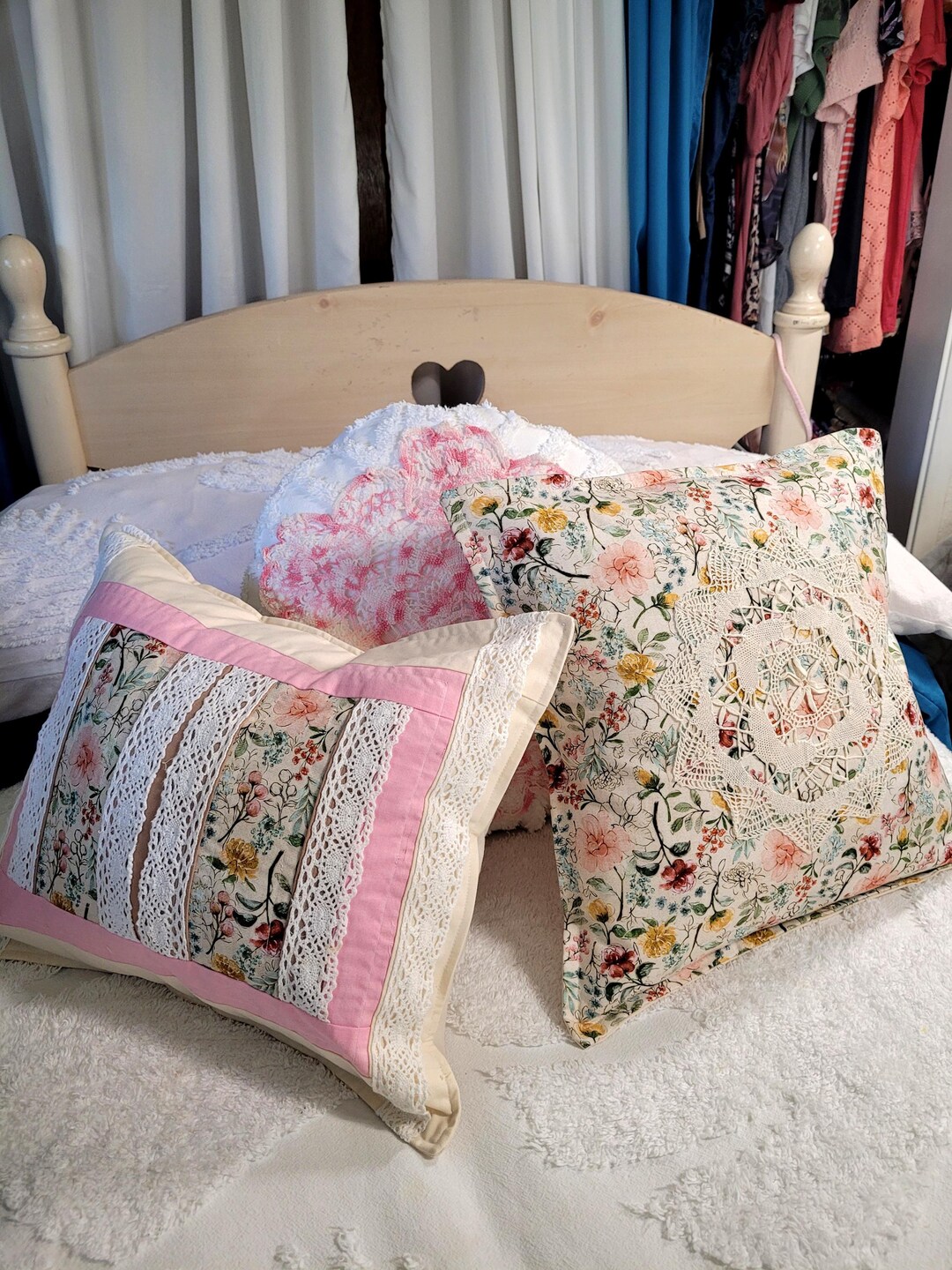 Custom Order Pillows, Throw Pillows, Using Customer's Own Linens, - Etsy