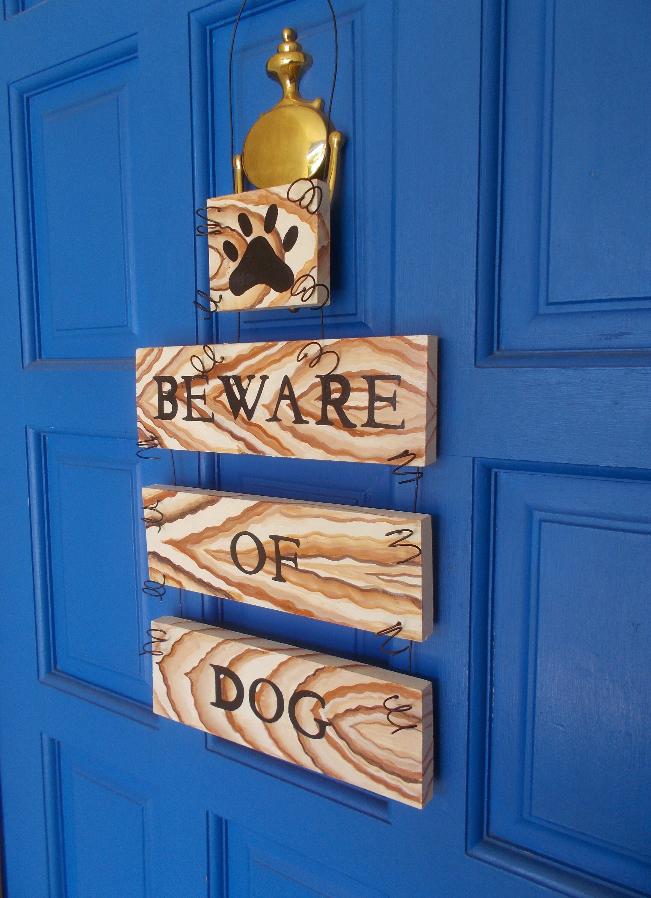 Beware of Dog Beware of Dogs Beware of Dog Poop Sign Yard | Etsy