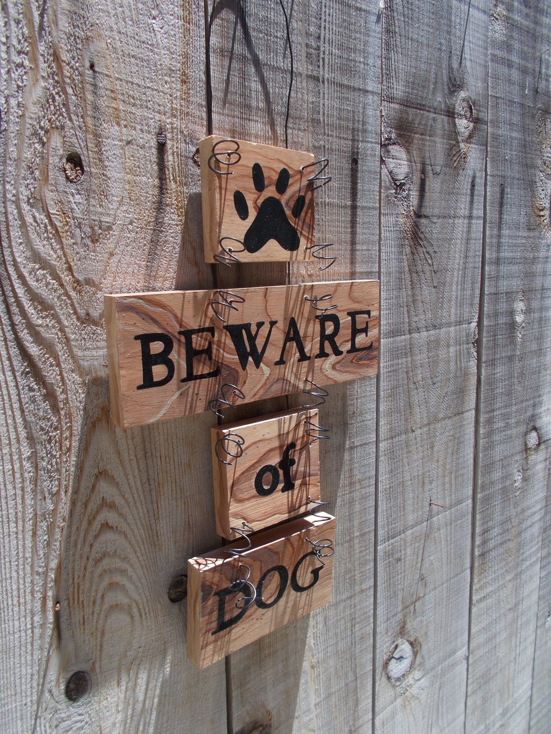 Beware of Dog Sign Dog Sign Beware of Dog Poop Beware of | Etsy