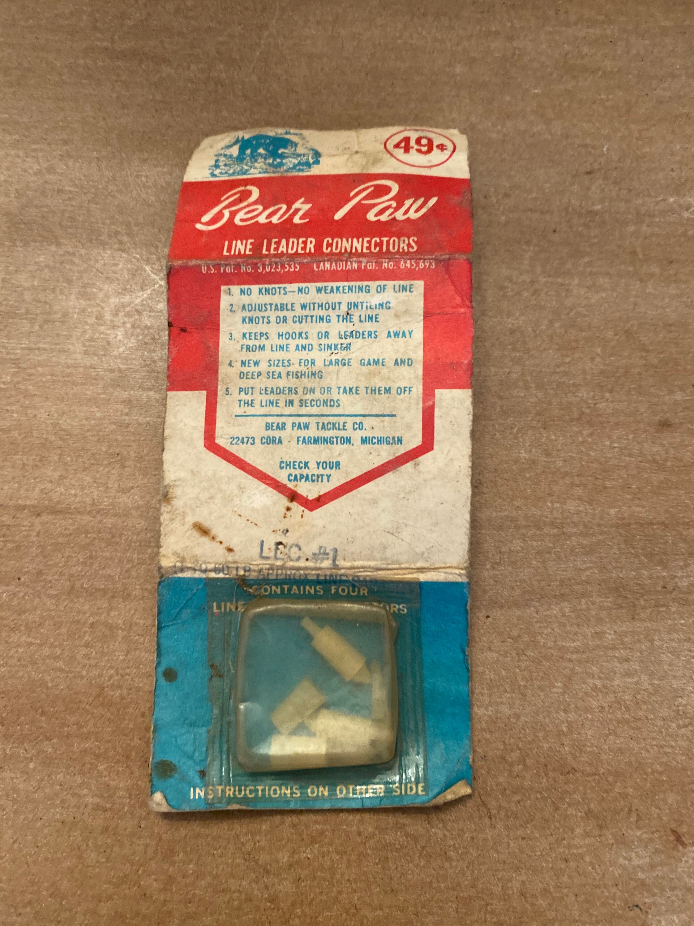Bear Paw, Line Lead Connectors, in Original Package. - Etsy