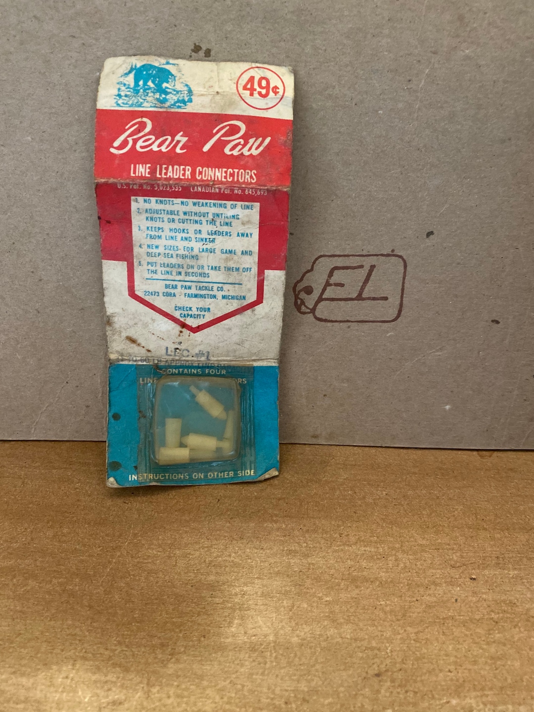 Bear Paw, Line Lead Connectors, in Original Package. - Etsy