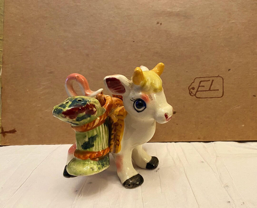 Donkey With Salt & Pepper Bushels - Etsy