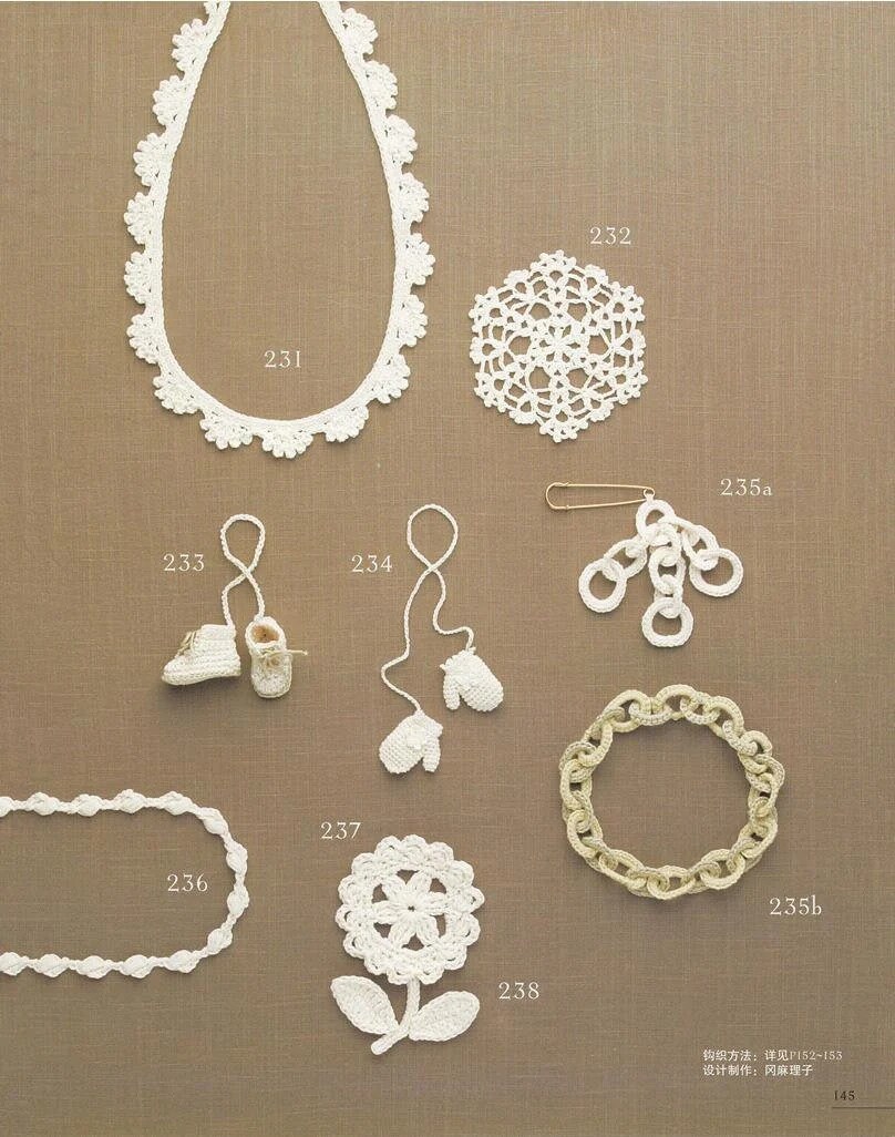 238 Lace Crochet Best Pattern CHINESE Crochet Doilies Crochet Motifs ...