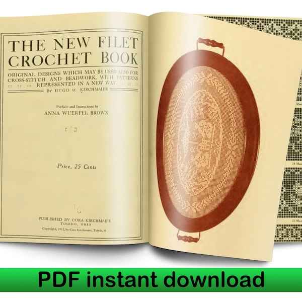 Filet Crochet - Etsy