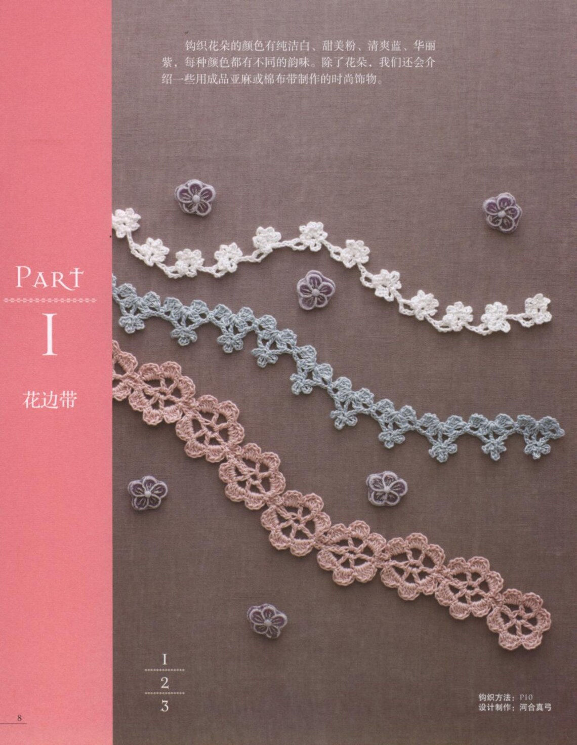100 Crochet Edgings and Braids CHINESE Charts Only Crochet Motifs - Etsy