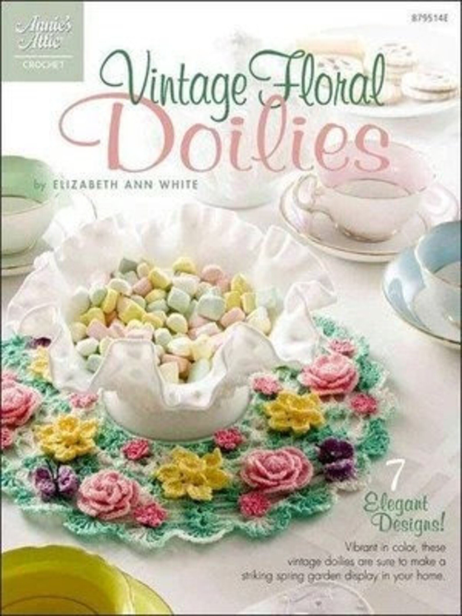 Crochet Lace & Floral Doilies Pattern Books (PDF Pattern) - Etsy
